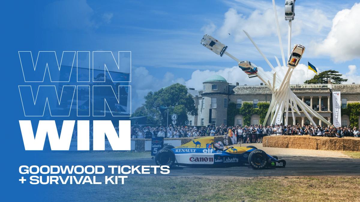 COMPETITION: Win Goodwood Festival of Speed Tickets PLUS a Survival Kit ...