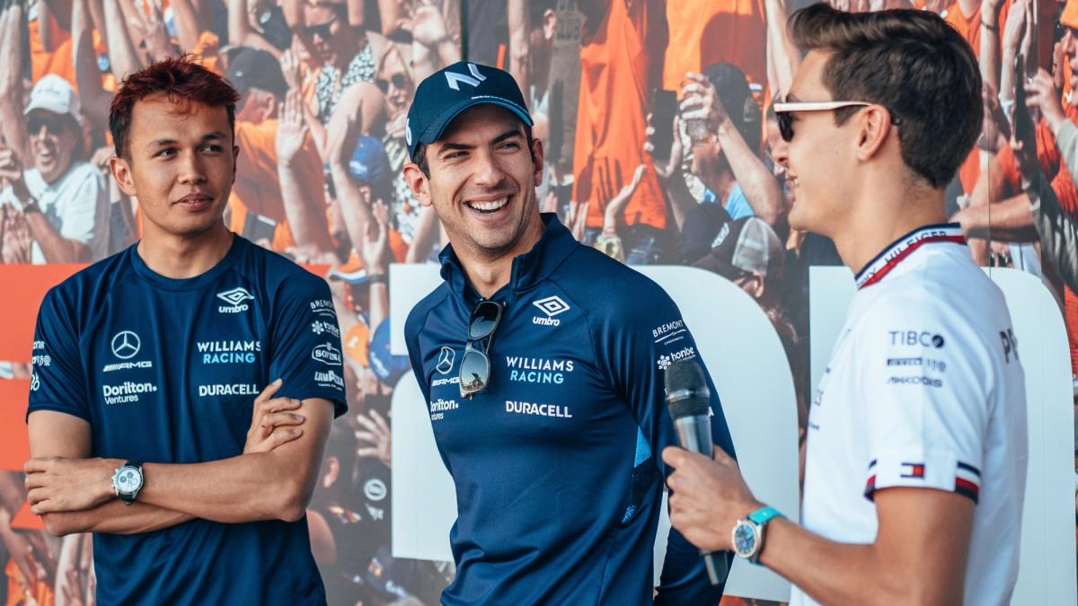 George Russell and Nicholas Latifi sing Alex Albon’s praises on his ...