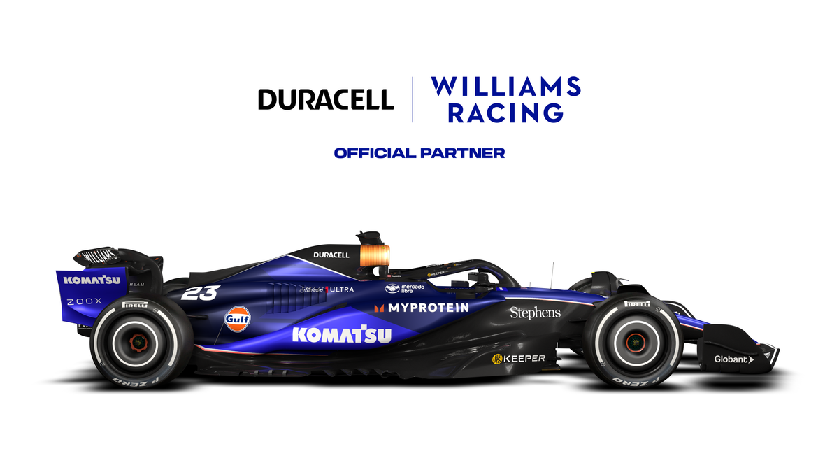 Duracell to Power Williams Racing into 2025 and Beyond | Atlassian ...