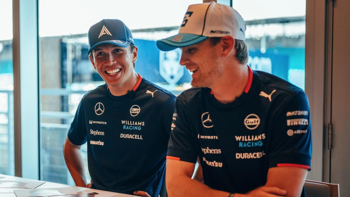 Alex Albon and Logan Sargeant look ahead to Imola | Atlassian Williams ...