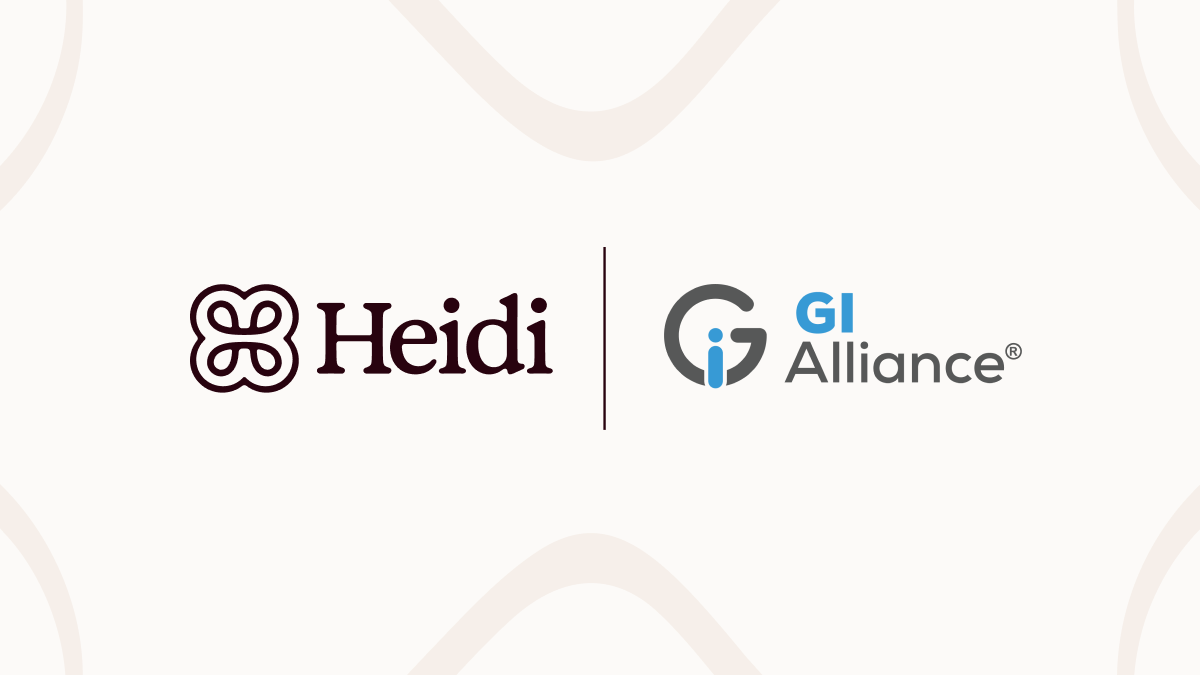 Over 1 Million Minutes Transcribed at GI Alliance with Heidi Health