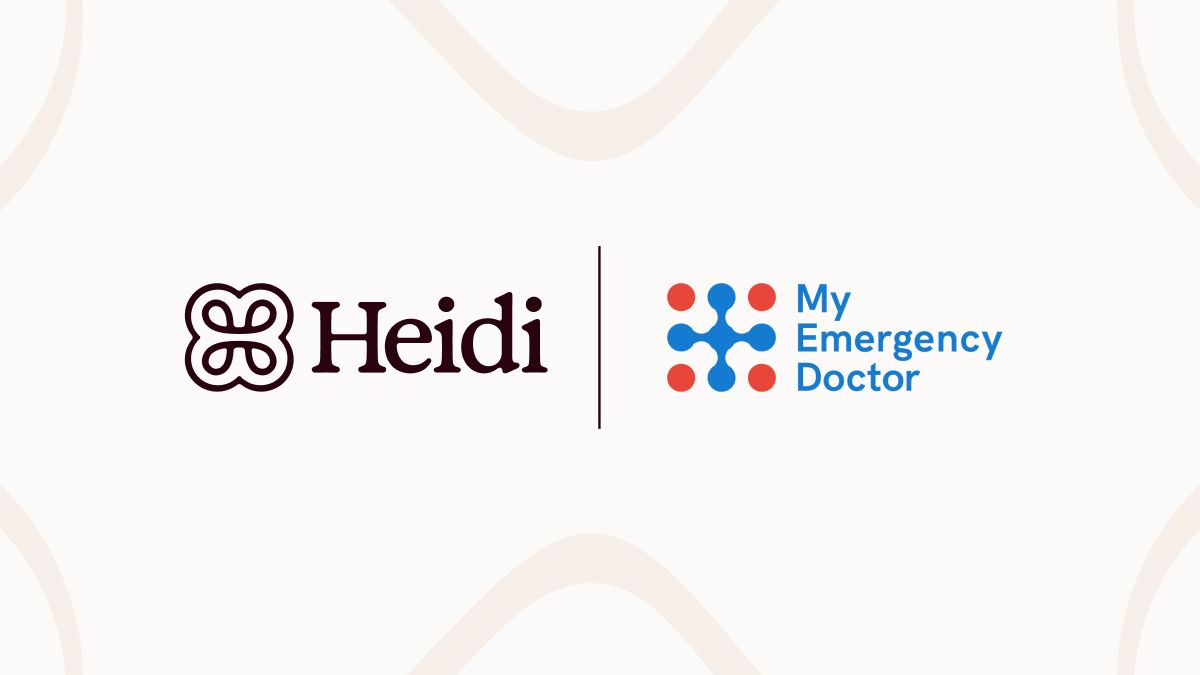 MED partners with Heidi to reduce paperwork and enhance 24/7 telehealth ...