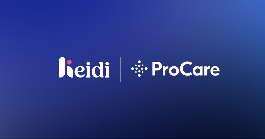 ProCare and Heidi Team Up to Support GPs and Improve Care | Heidi AI