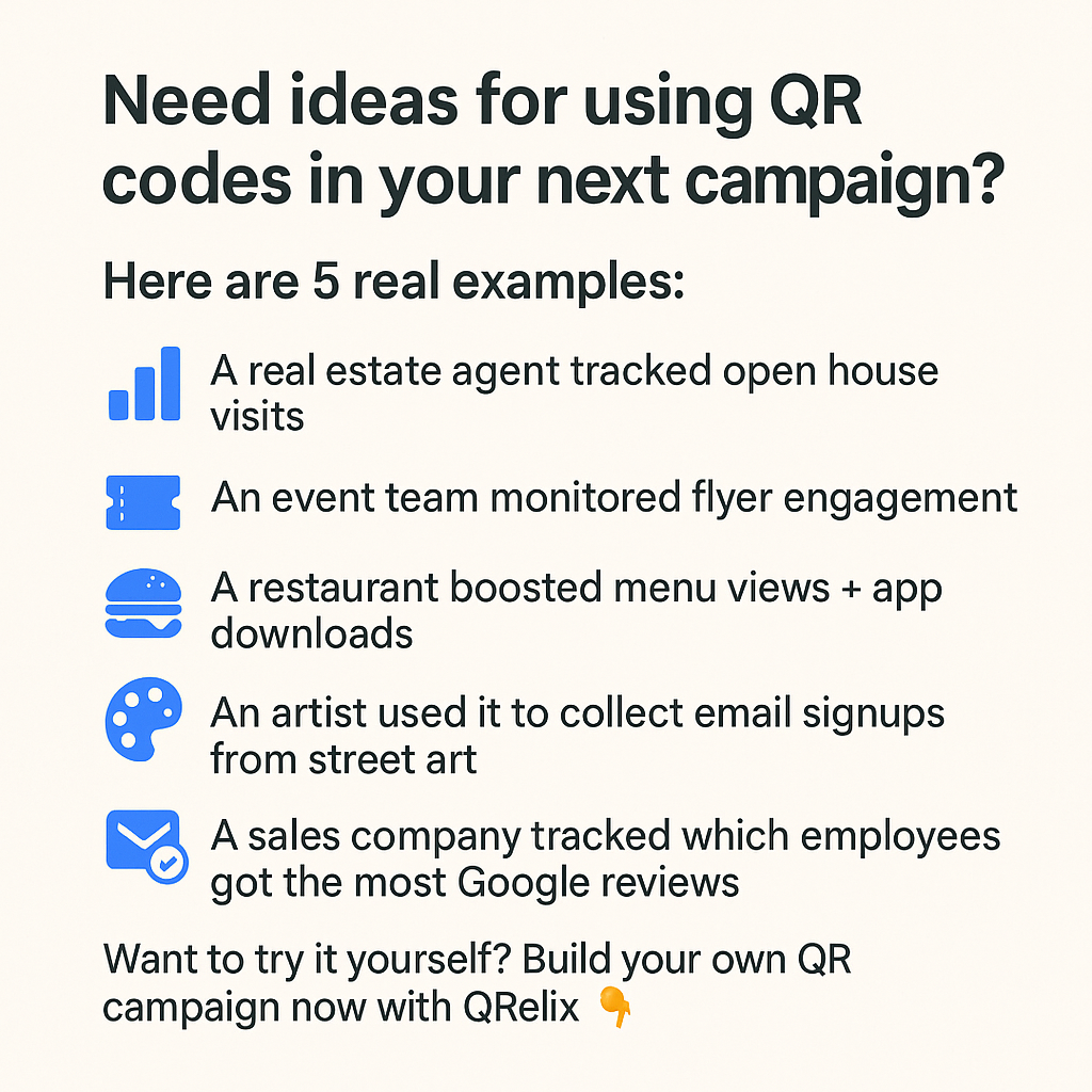 QR Code Campaigns: Real Examples That Worked (and Why) | QRElix - Smart ...