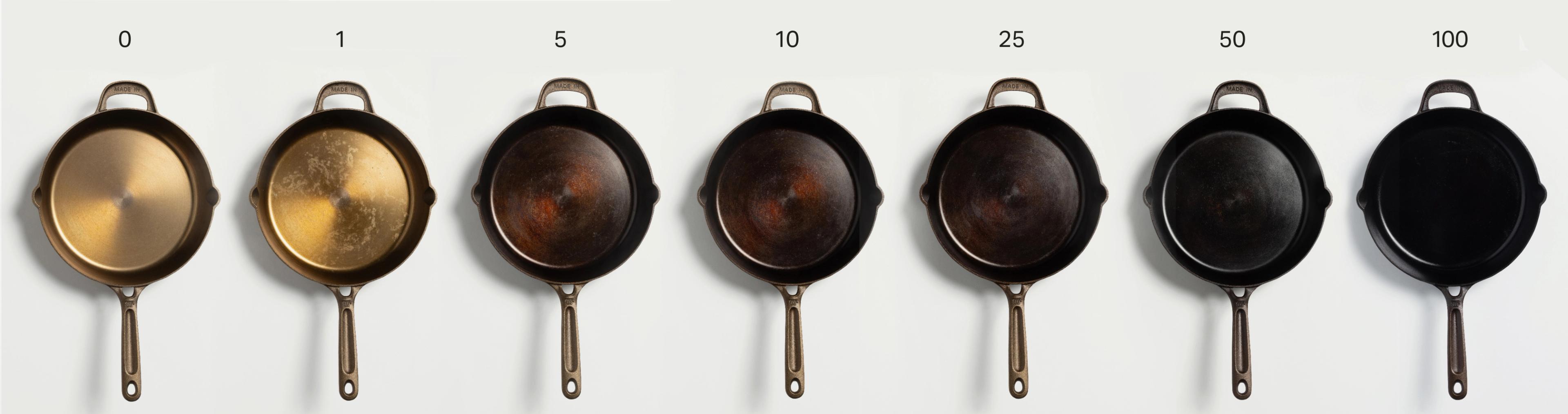 Seasoned Cast Iron Frying Pan - Made In