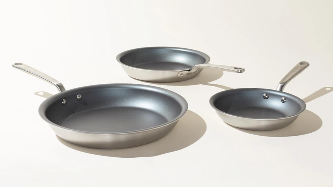 Stainless Steel Non Stick Frying Pans - Made In