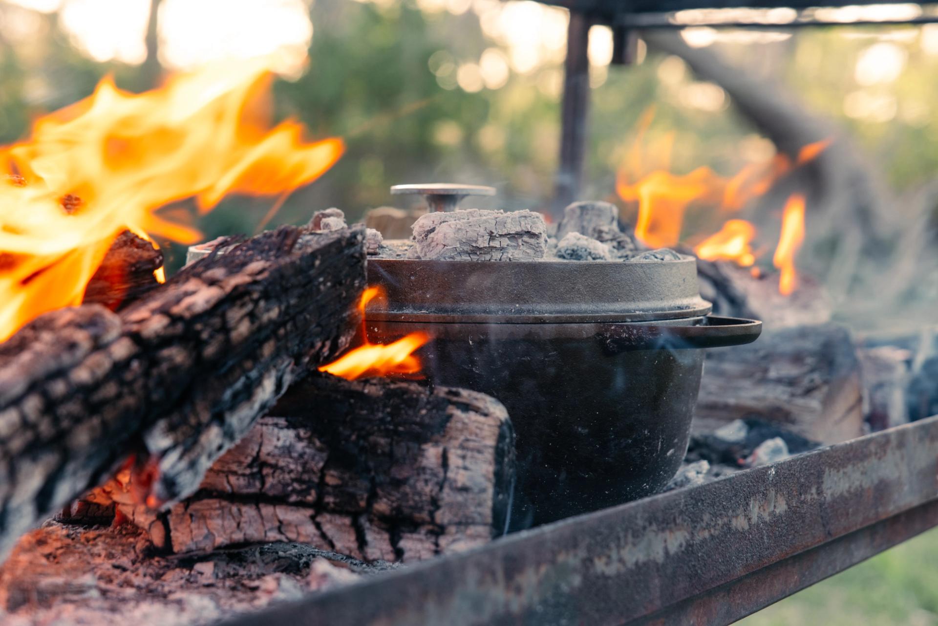 Seasoned Cast Iron Dutch Oven - Made In