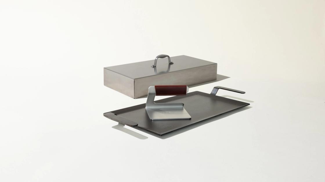Carbon Steel Griddle + Grill Press | Made In - Made In