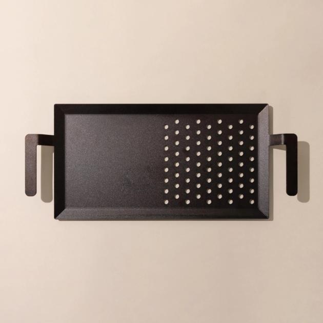 Half Perforated Carbon Steel Griddle - Made In