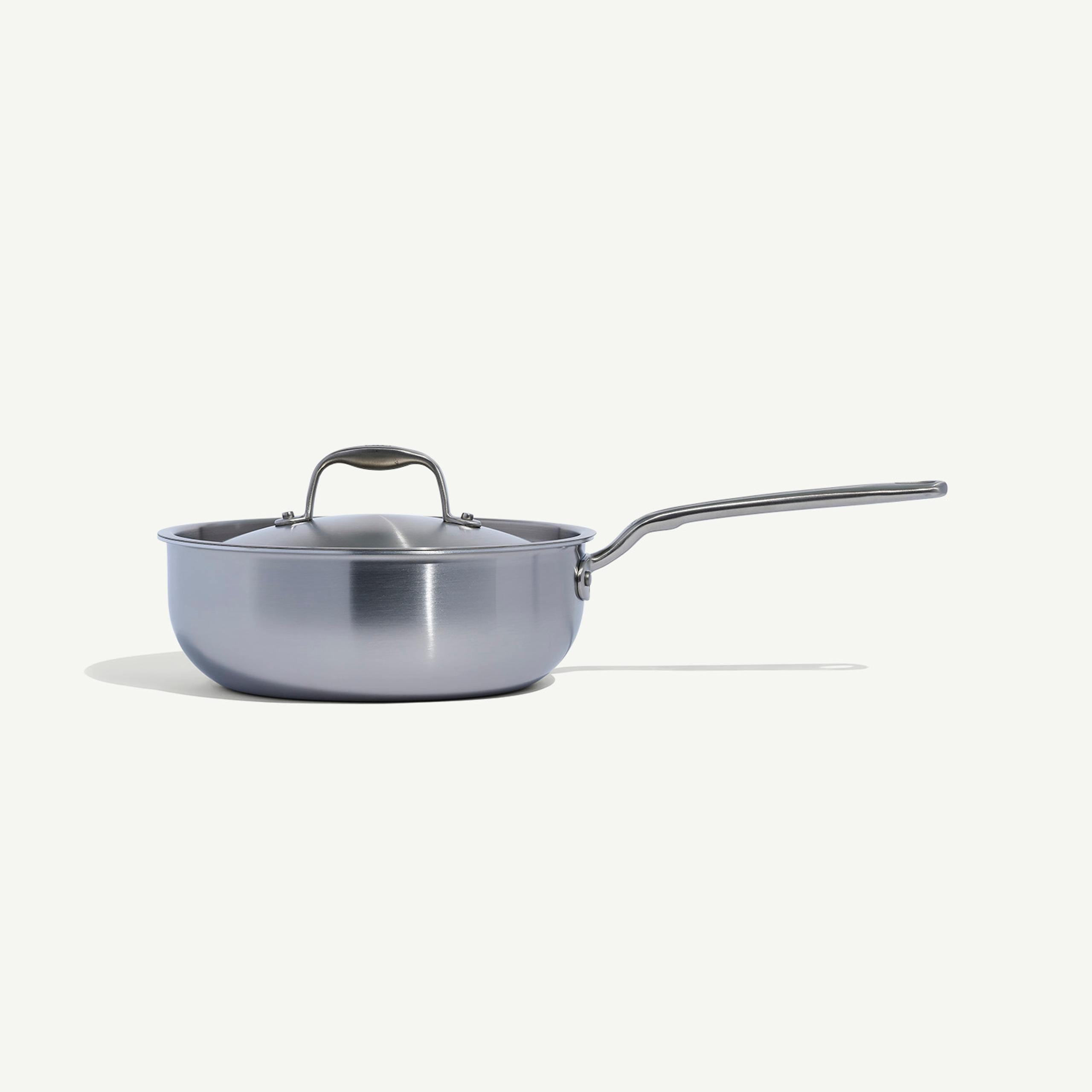 Stainless Steel Saucier | 5 QT | Made In - Made In