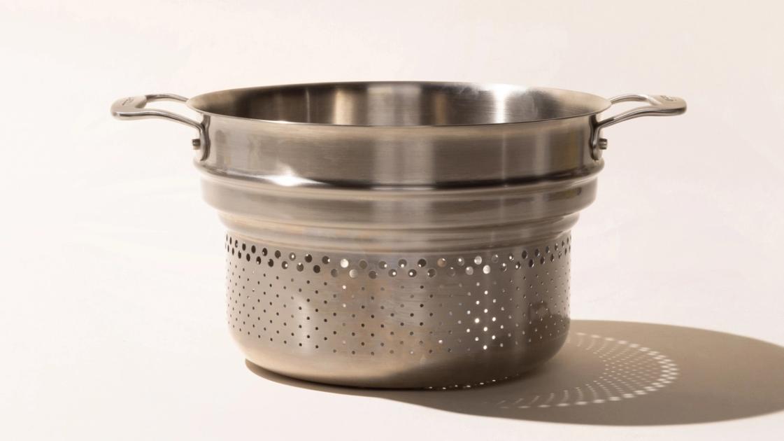 Stainless Steel Pasta Insert | Made In - Made In