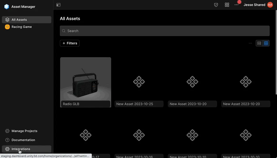 Asset Manager for Unity Version Control