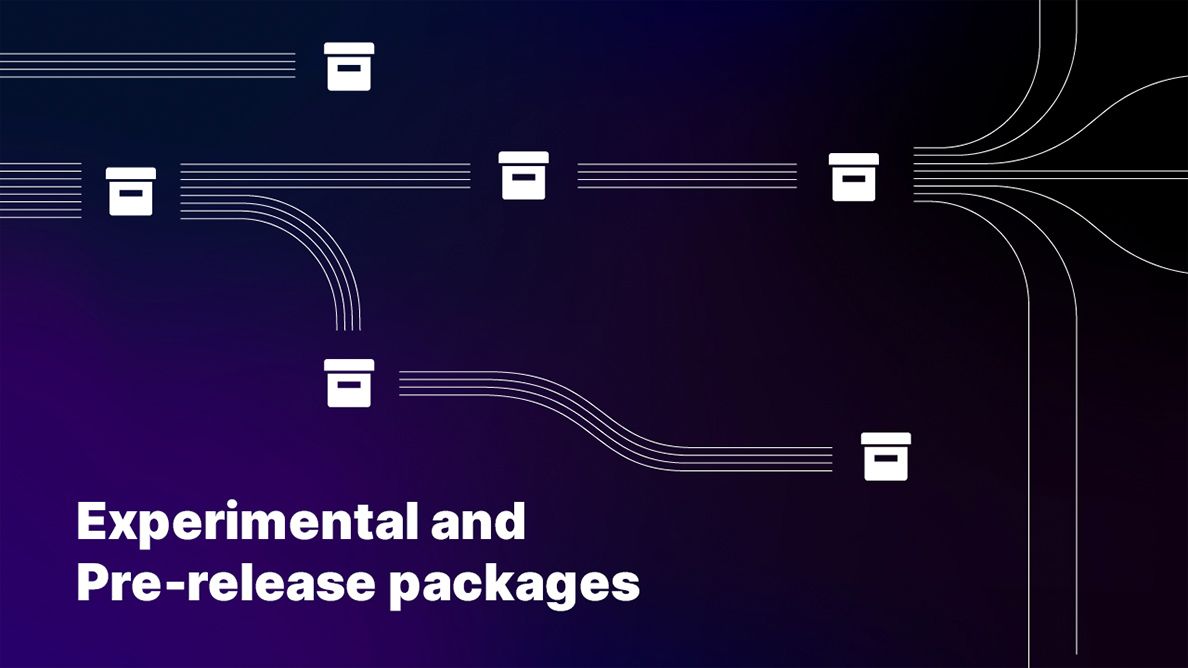 Unity packages in development beta page