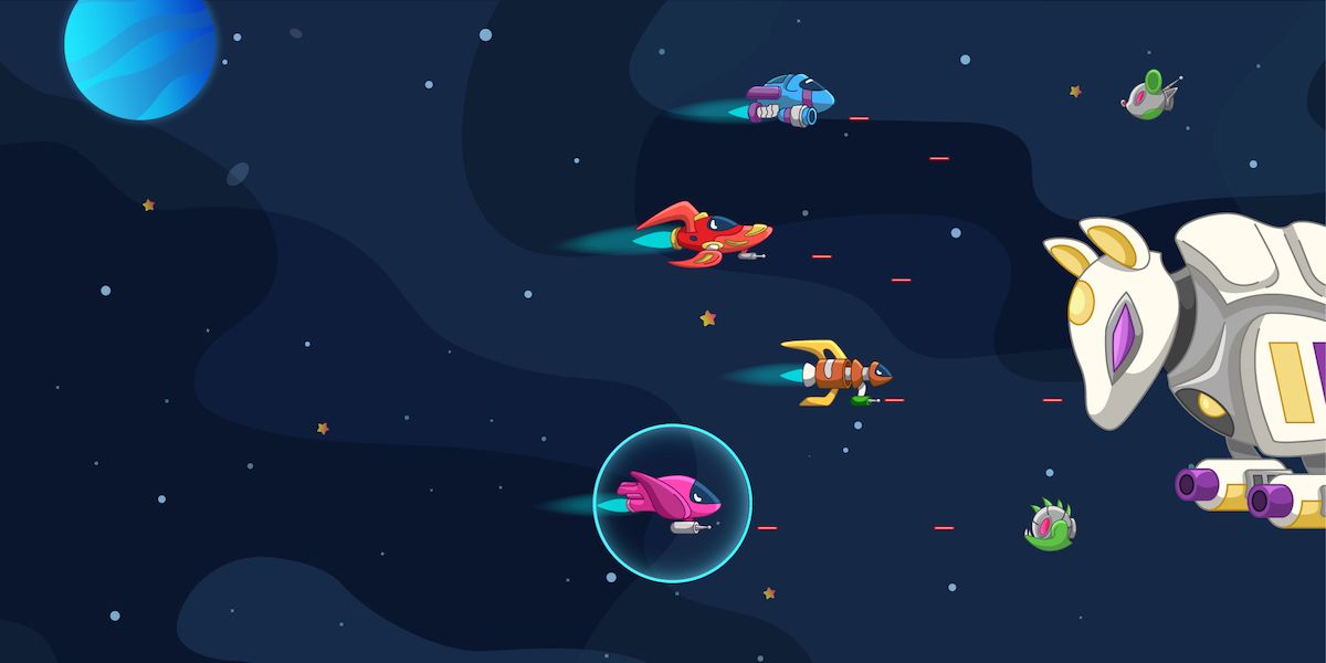 Galactic Kittens - A 2D cooperative game demo | Unity