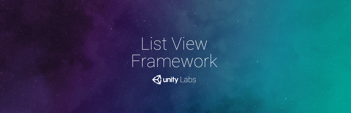 List View Framework