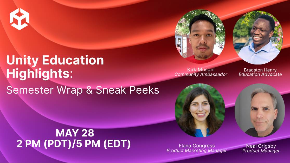Unity Education Highlights: 2025 Semester Wrap and Sneak Peaks | Unity