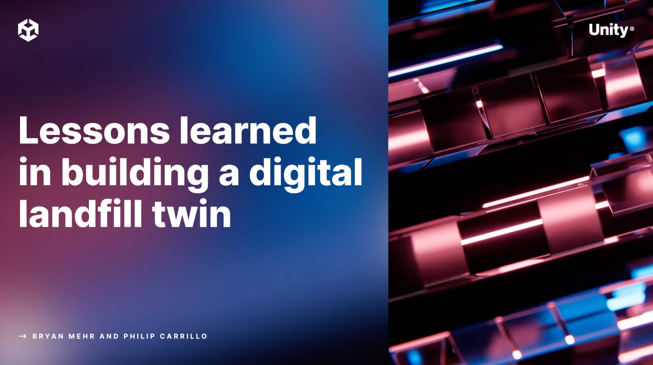 Lessons learned in Building a Digital Landfill Twin