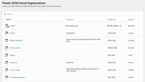New web experience in the Unity Dashboard