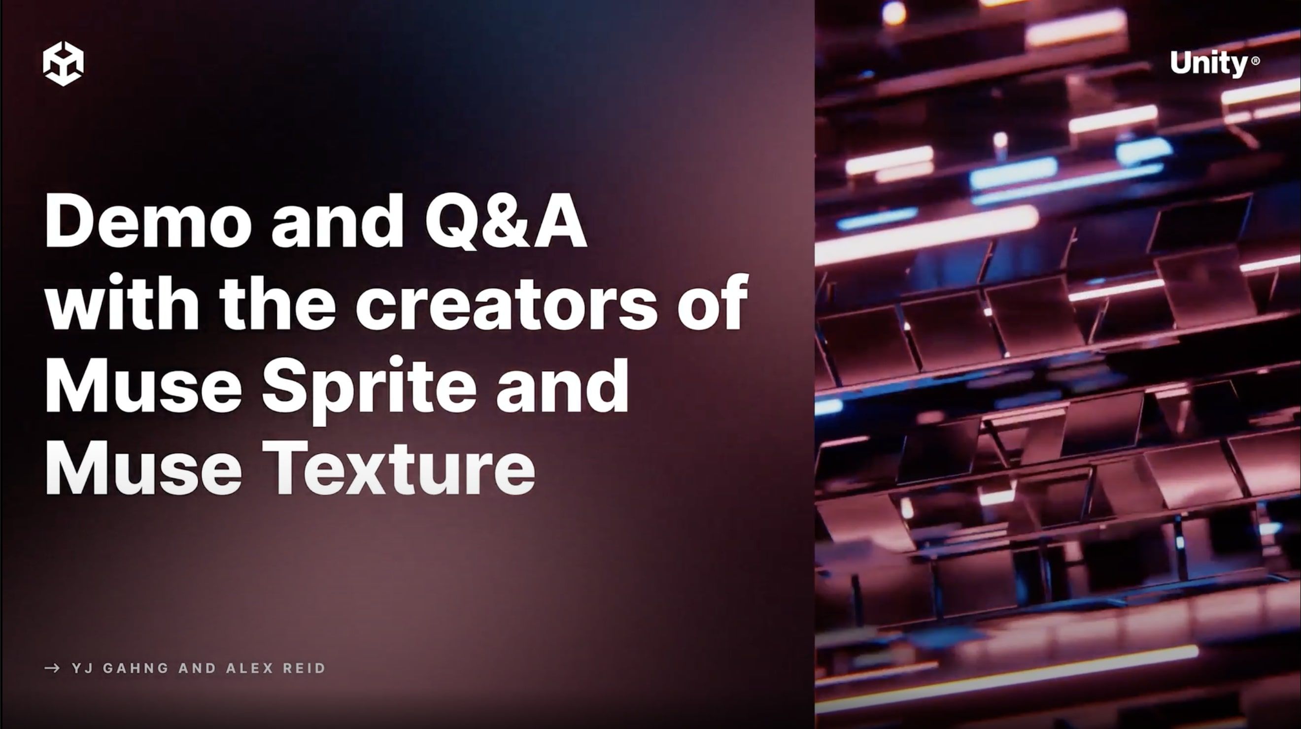 Demo and Q&A with the creators of Muse Sprite and Muse Texture