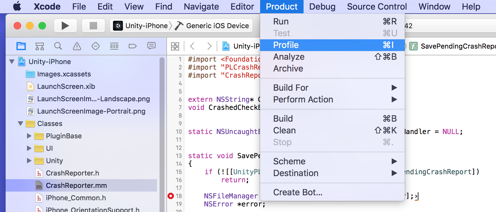 Profiling with Instruments