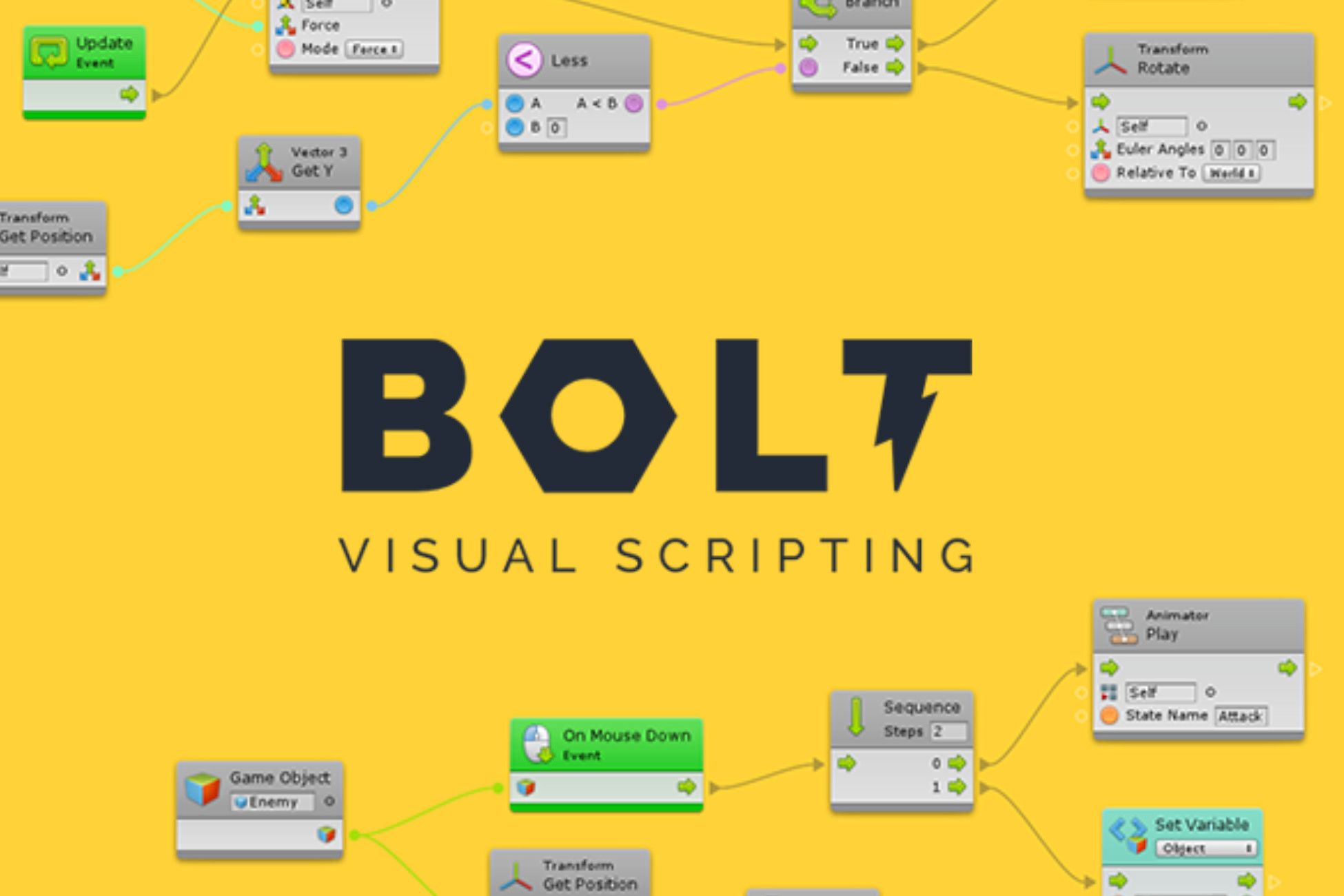 Visual scripting for Unity 2019 LTS & 2020 LTS with Bolt