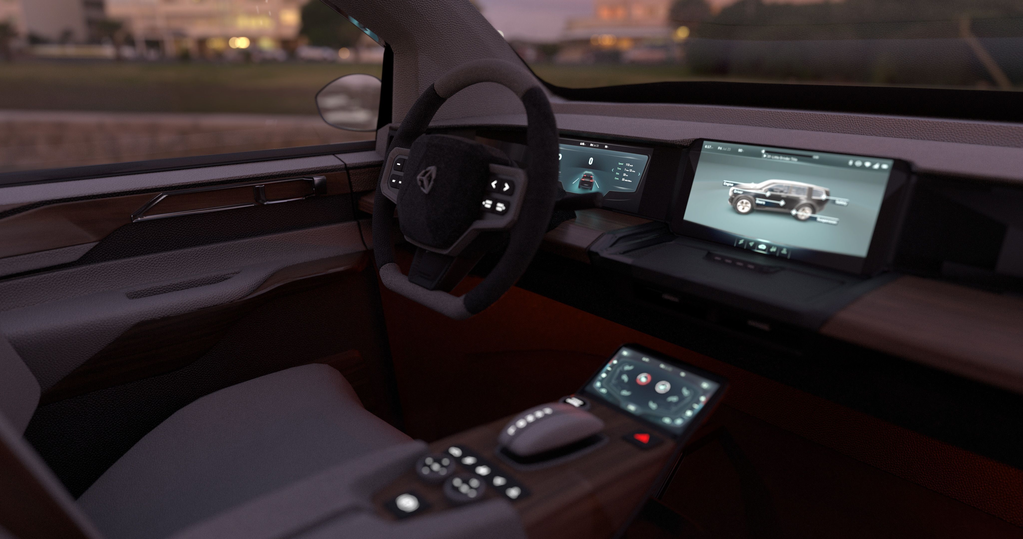 Automotive HMI Template: Take it for a ride