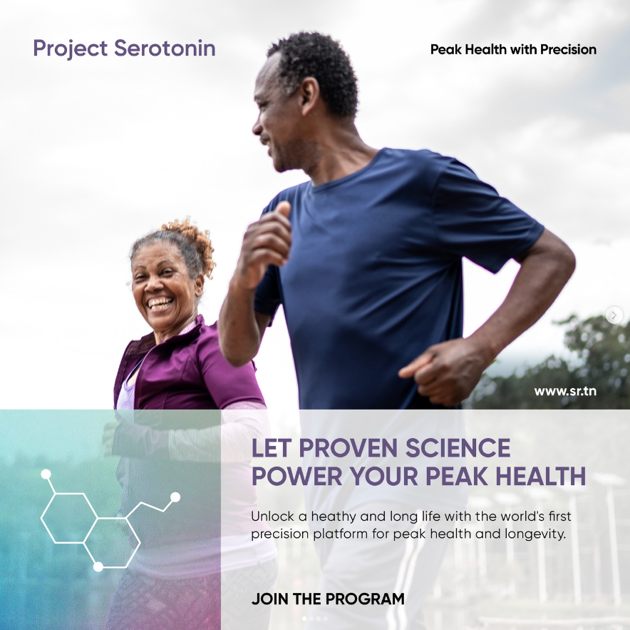 Peak health with precision | Project Serotonin