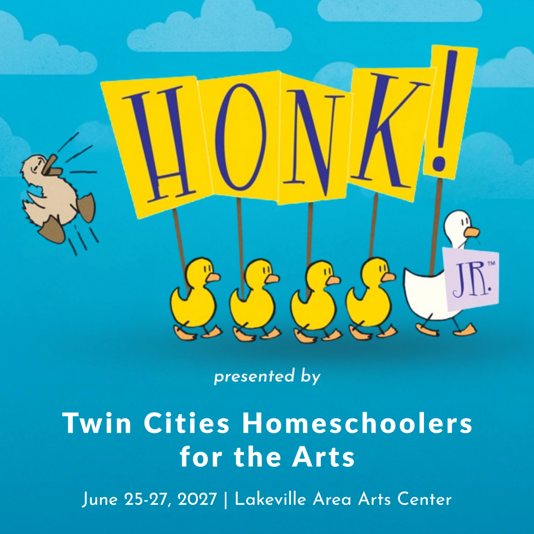 Honk, Jr | 2026-2027 | TCHA — Twin Cities Homeschoolers for the Arts