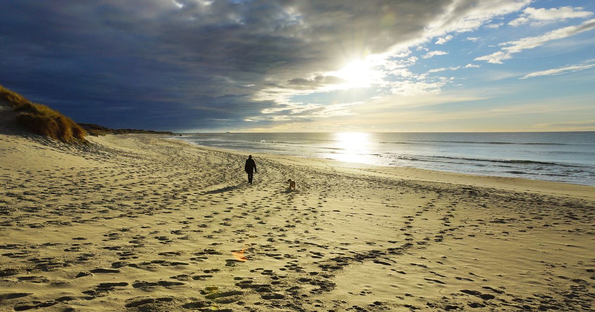 Large beach in Jæren