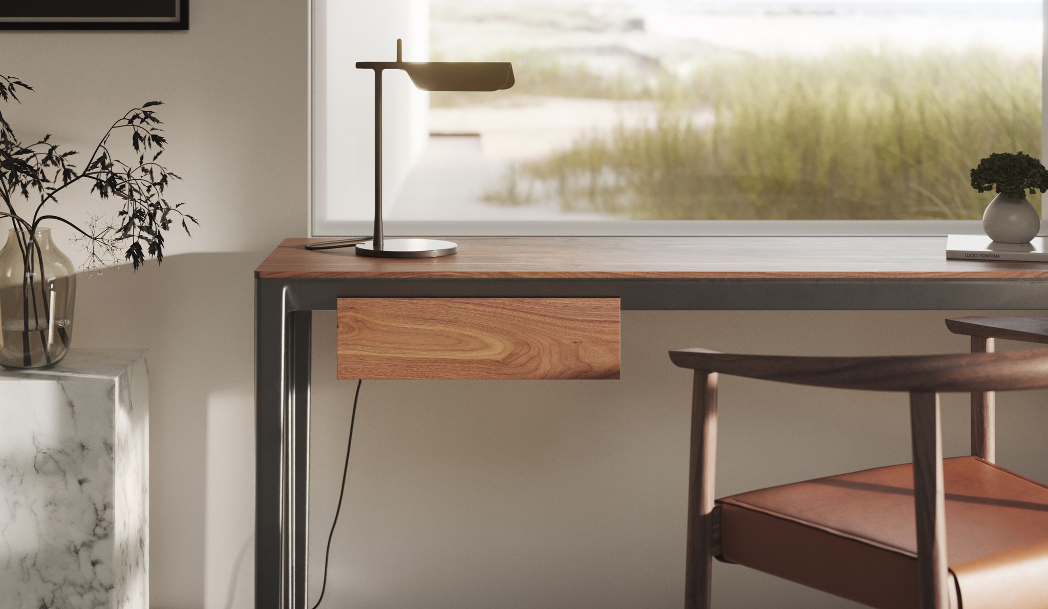 Able Desk & Low Console - Bensen