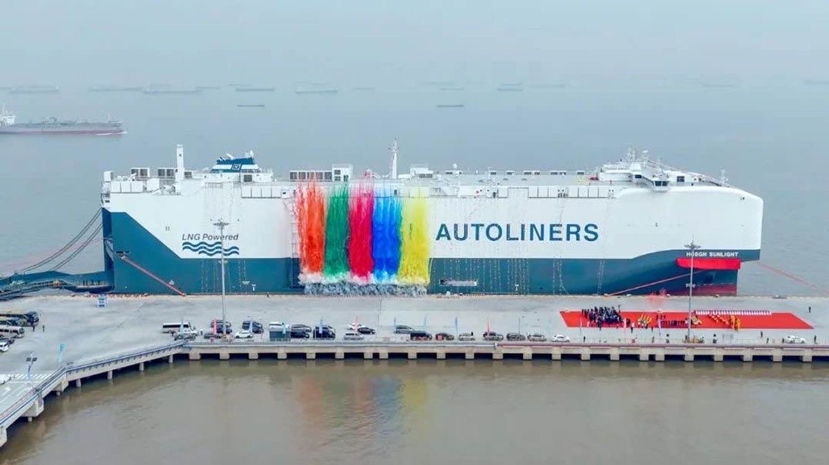 Naming Ceremony of Höegh Sunlight
