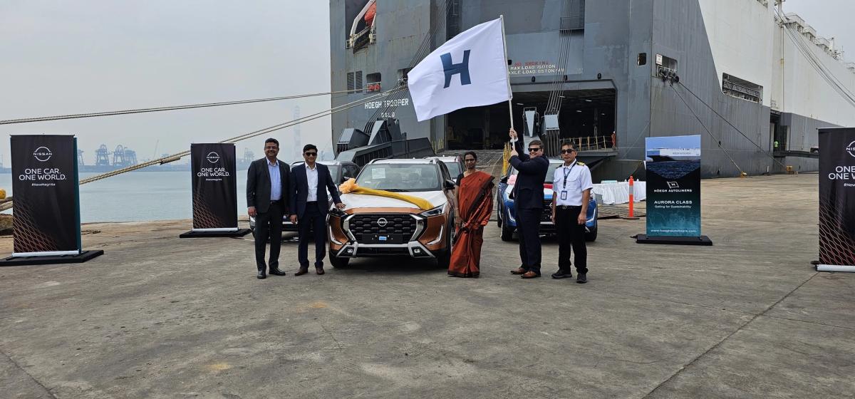 First batch of the New Nissan Magnite in Ennore Port
