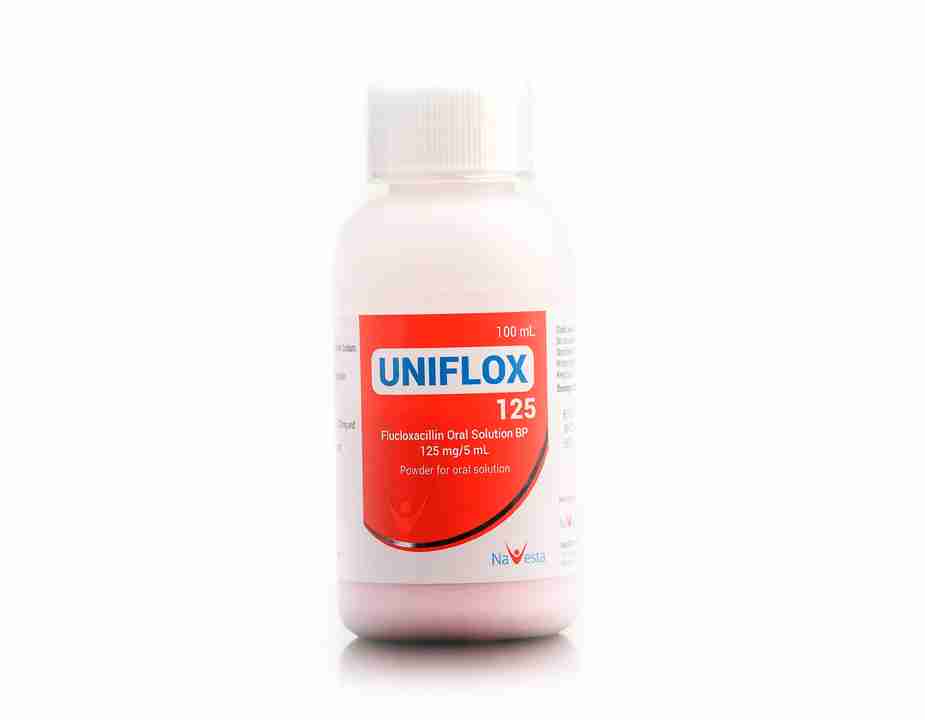 UNIFLOX 125 - FLUCLOXACILLIN ORAL SOLUTION BP 125 mg / 5 ml | Navesta's ...