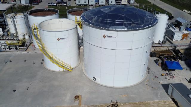 Two Wastewater Tanks 2024 Texas | Tarsco Bolted Tank Project