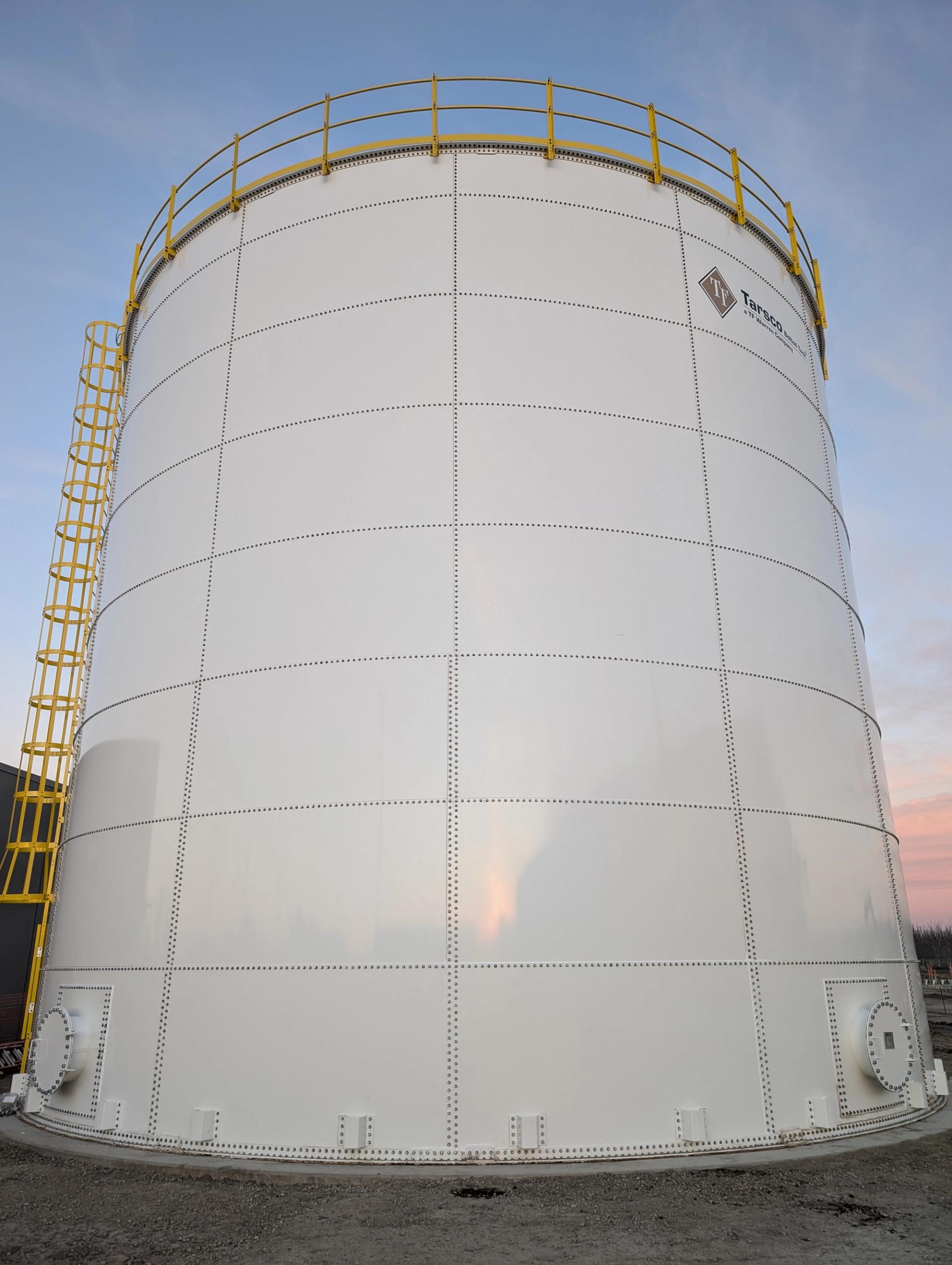 Two Fire Protection Water Tanks 2023 Colorado | Tarsco Bolted Tank Project