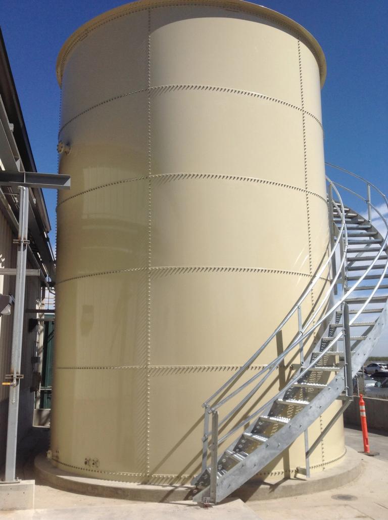 Powder Coated Bolted Tanks | Tarsco Bolted Tank