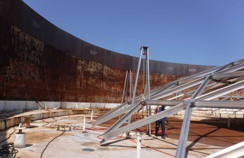 Storage Tank Demolition & Retrofit Services | Tarsco Bolted Tank