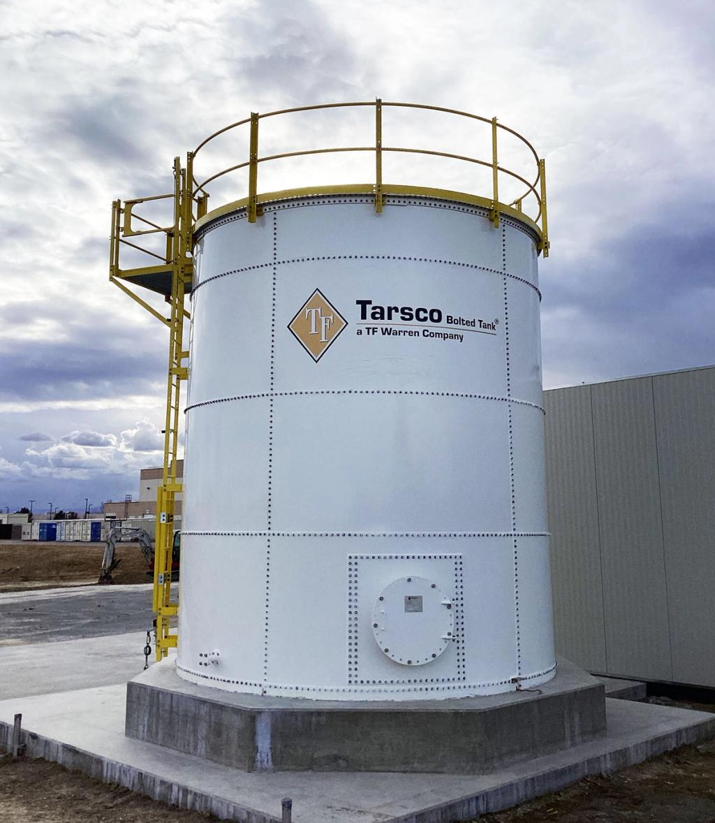 Industrial Powder Coating for Tank Components | Tarsco Bolted Tank