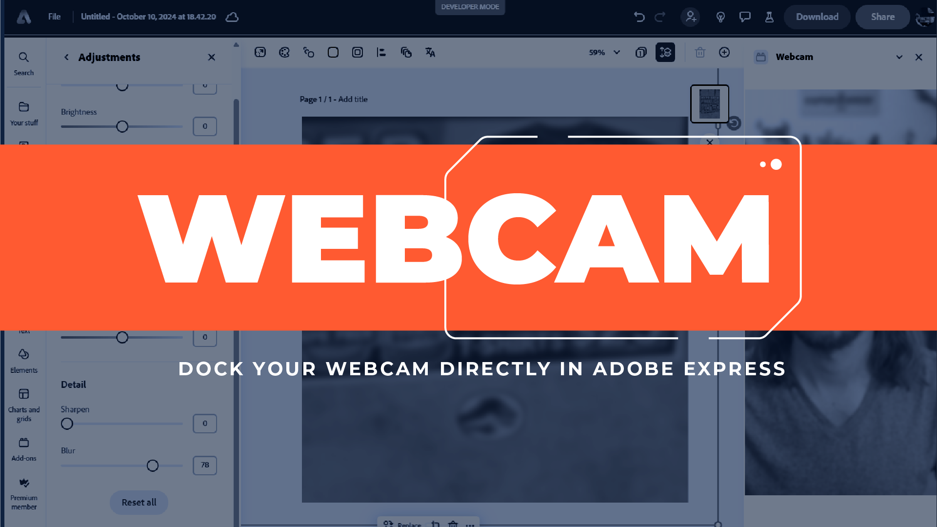 Webcam for Express — Tools | Hyper Brew