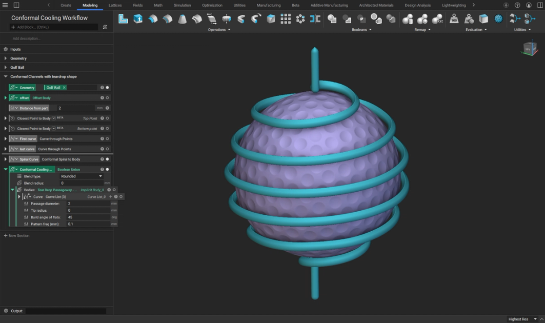 Optimizing Thermal Management with Conformal Cooling | nTop | nTop