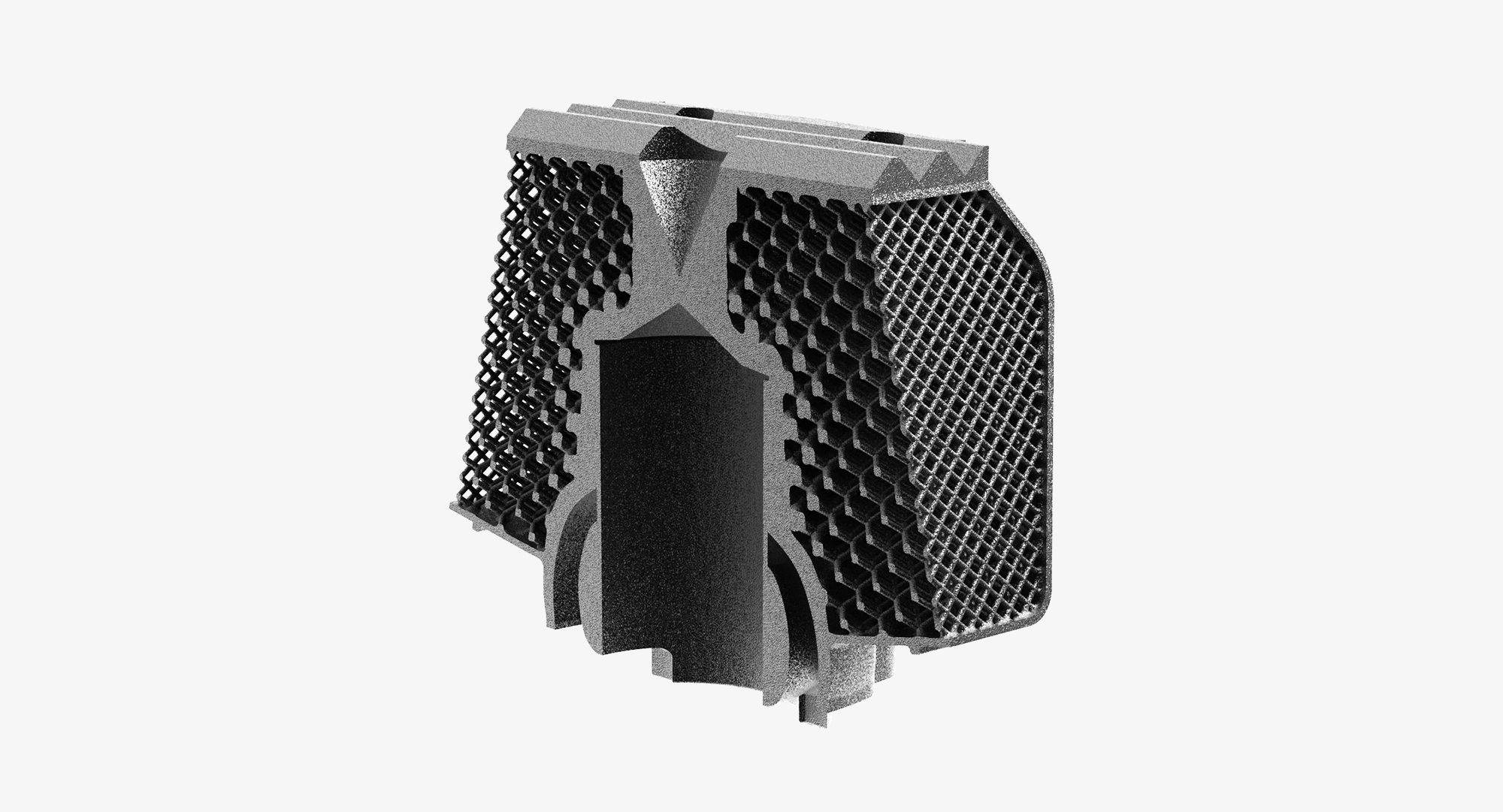 Cobra Aero's heat sink for combustion engine cylinder | nTop