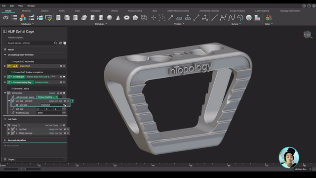 Designing 3D printed implants with nTop | nTop | nTop