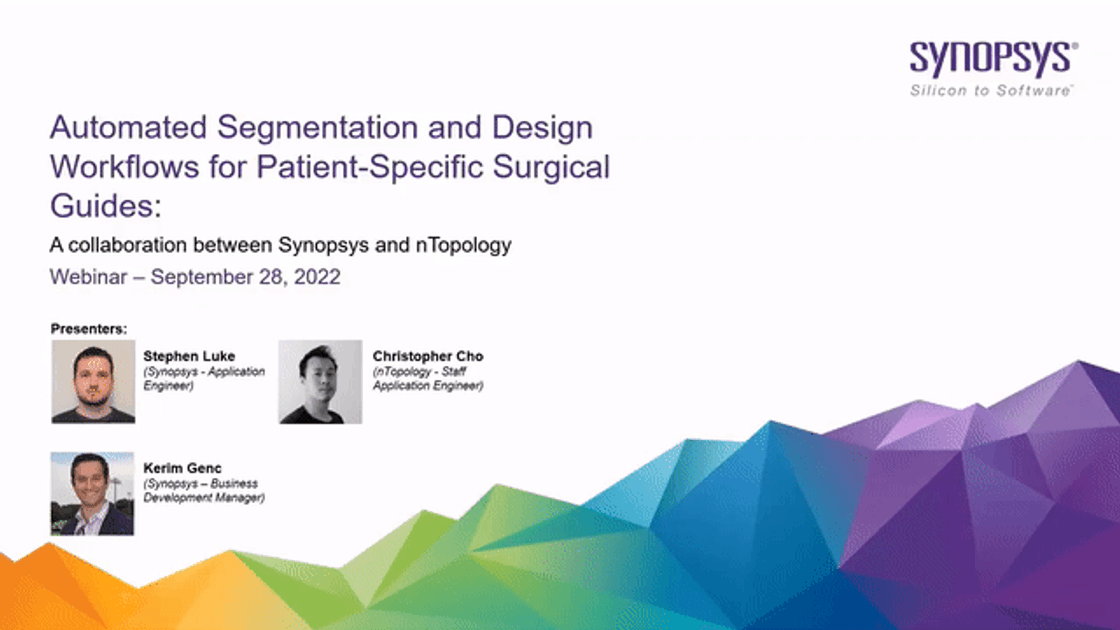 Automated segmentation and design workflows for patient-specific ...
