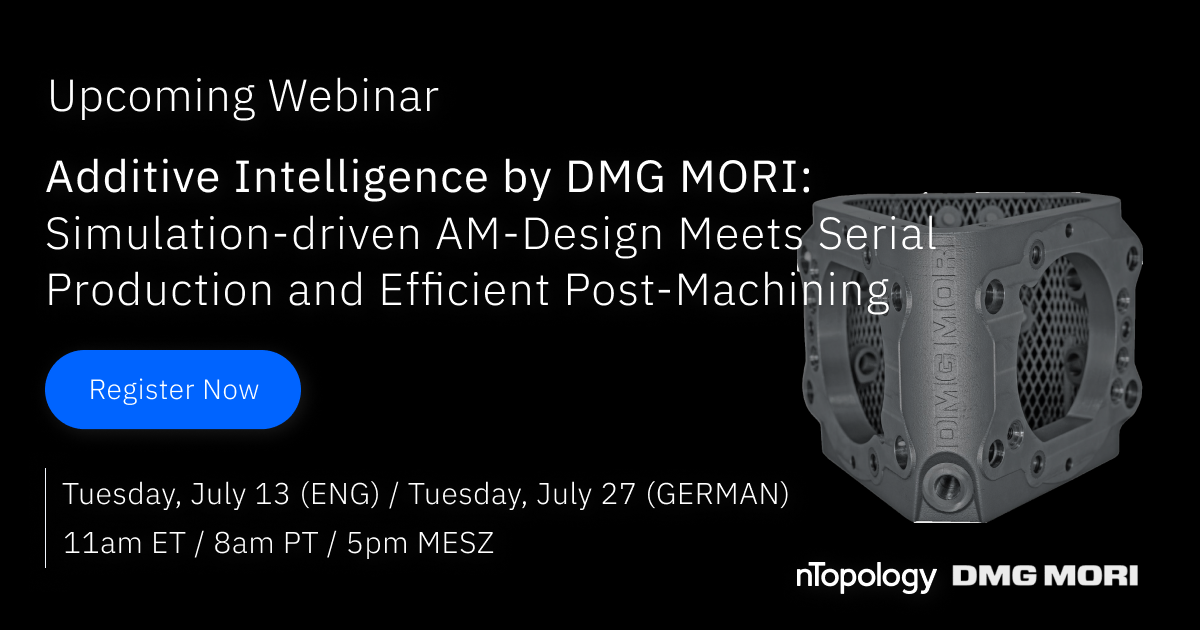 Additive intelligence by DMG MORI (German) | nTop