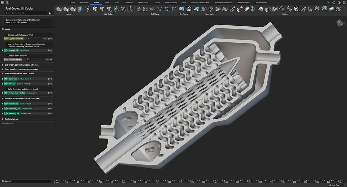 Advancing Structural Performance of Aerospace Heat Exchangers | nTop