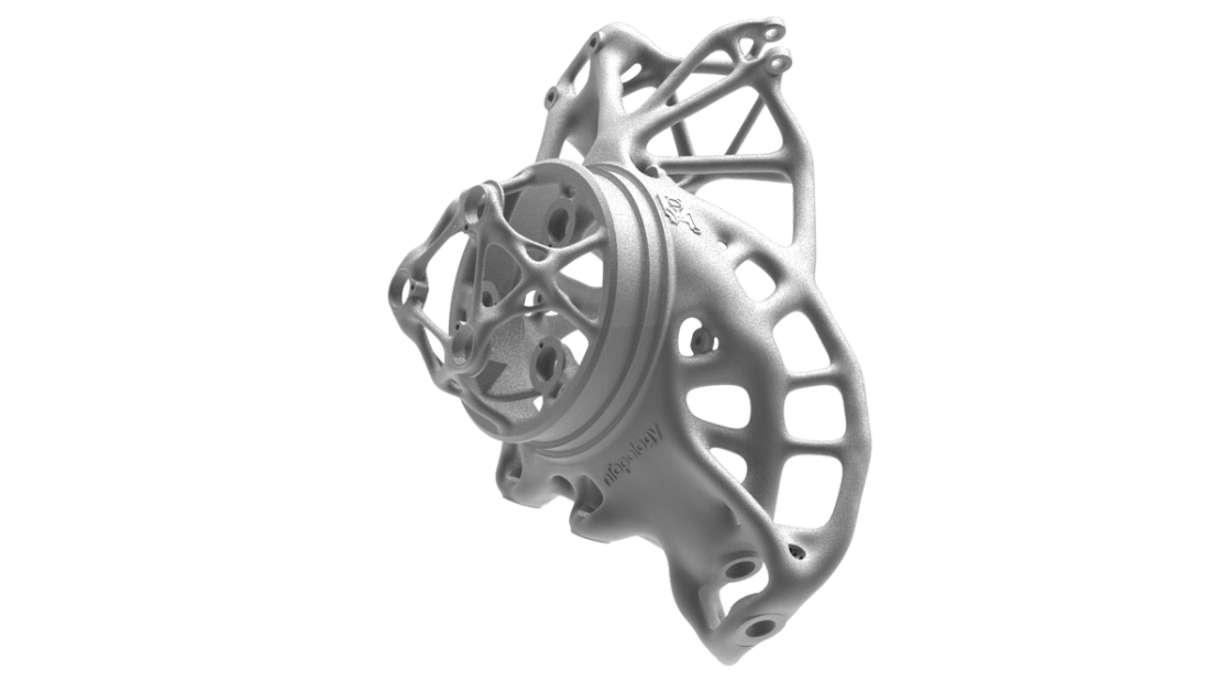 Lions Racing Team's lightweight automotive upright bracket