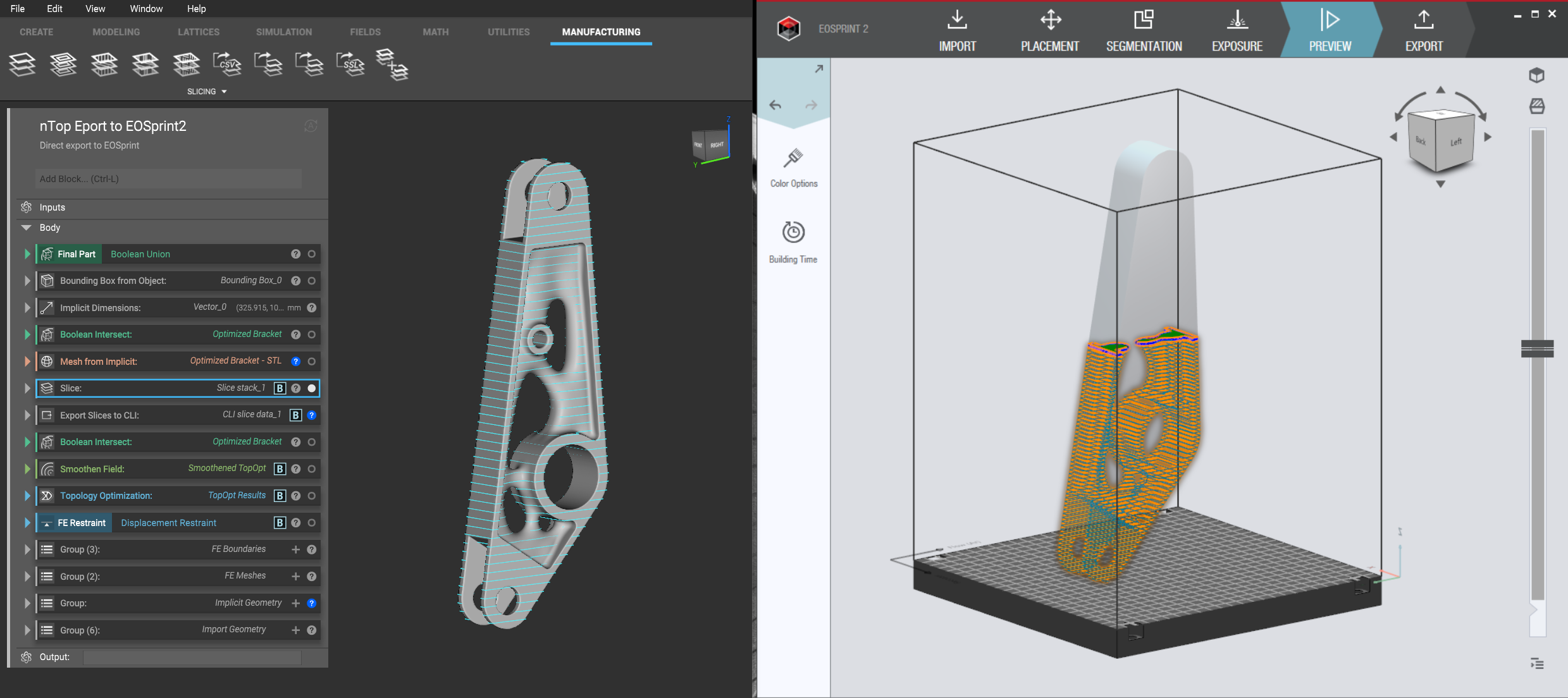Eliminate STL files in additive manufacturing with nTop + EOS | nTop | nTop