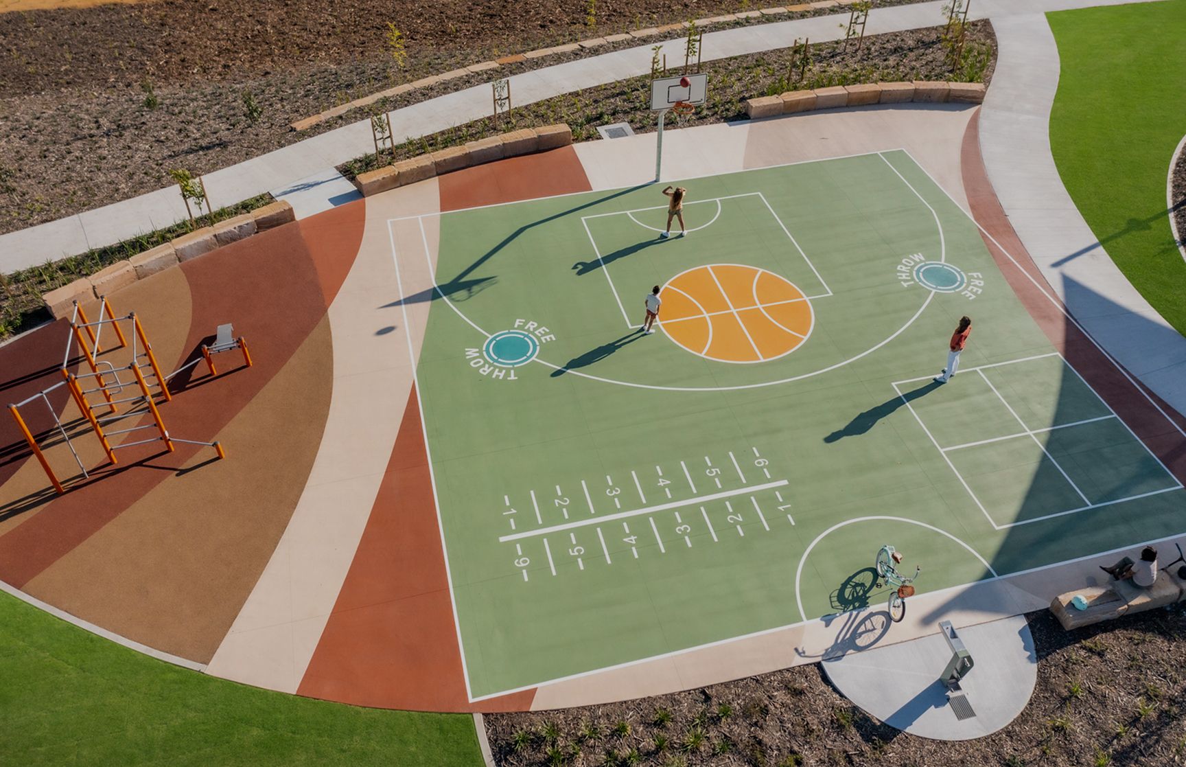 Community Intergenerational Playground - Sweetfern Park, Willows Logan ...