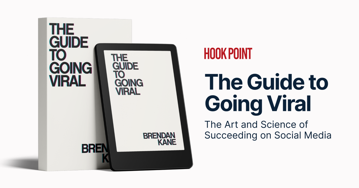 The Guide To Going Viral Book - Written By Brendan Kane | Brendan J Kane