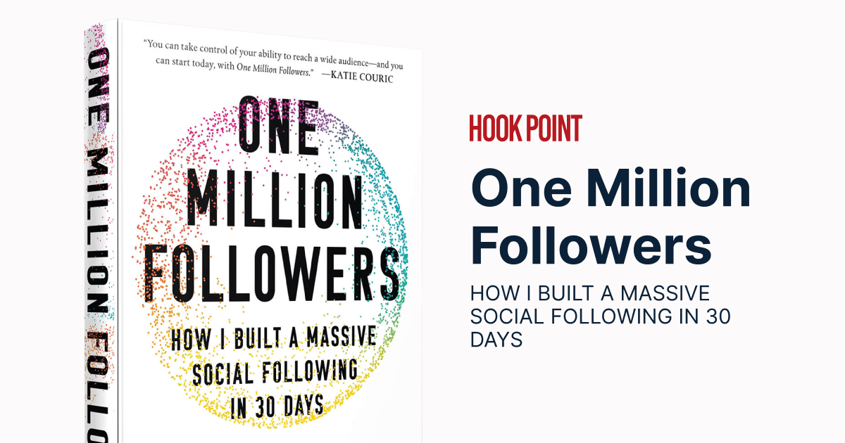 One Million Followers Book - Written By Brendan Kane | Brendan J Kane